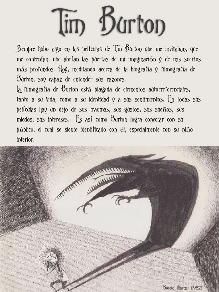 Tim Burton - Eizmendi | PDF