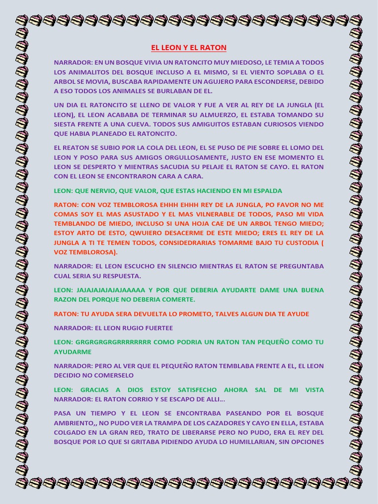 El Leon Y El Raton Pdf