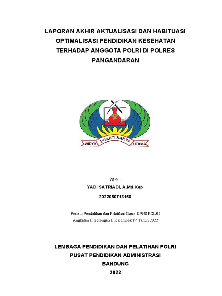 LAH - Yadi Satriadi - 2022060713160 | PDF
