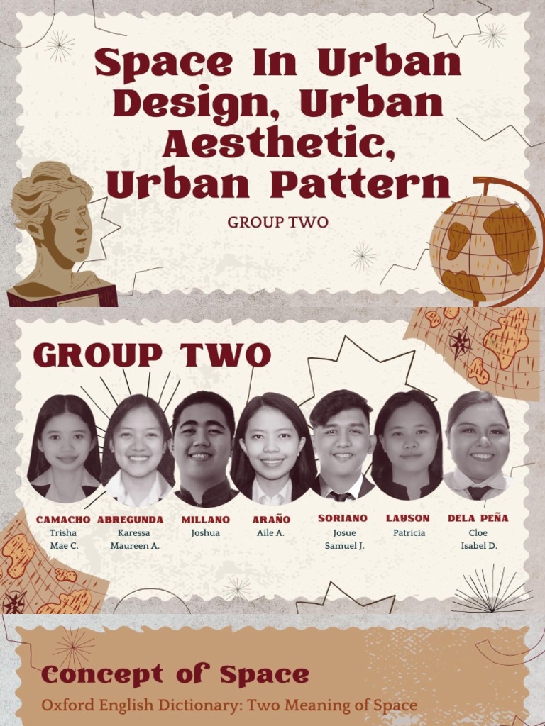 Revised Group 2 Space in Urban Design Urban Aesthetic Urban Pattern | PDF
