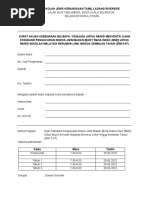 Borang Persetujuan Perkhidmatan Kesihatan Dan Imunisasi PDF | PDF