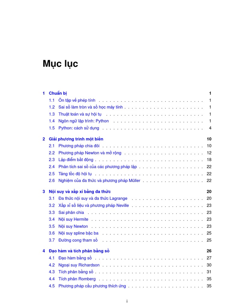 Numerical Methods - Thinh N. D. - Chapter 2 | PDF