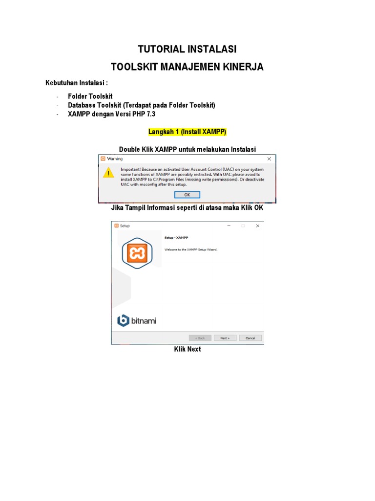 Tutorial Instalasi Toolskit | PDF