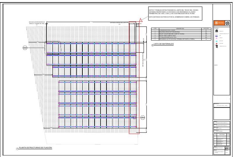 SFV Plano Id-E-01 Estructuras C | PDF