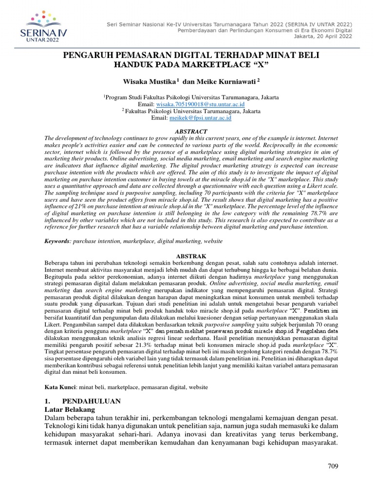 80 091P-Full Paper-Wisaka Mustika - Meike Edited 709-716 | PDF ...