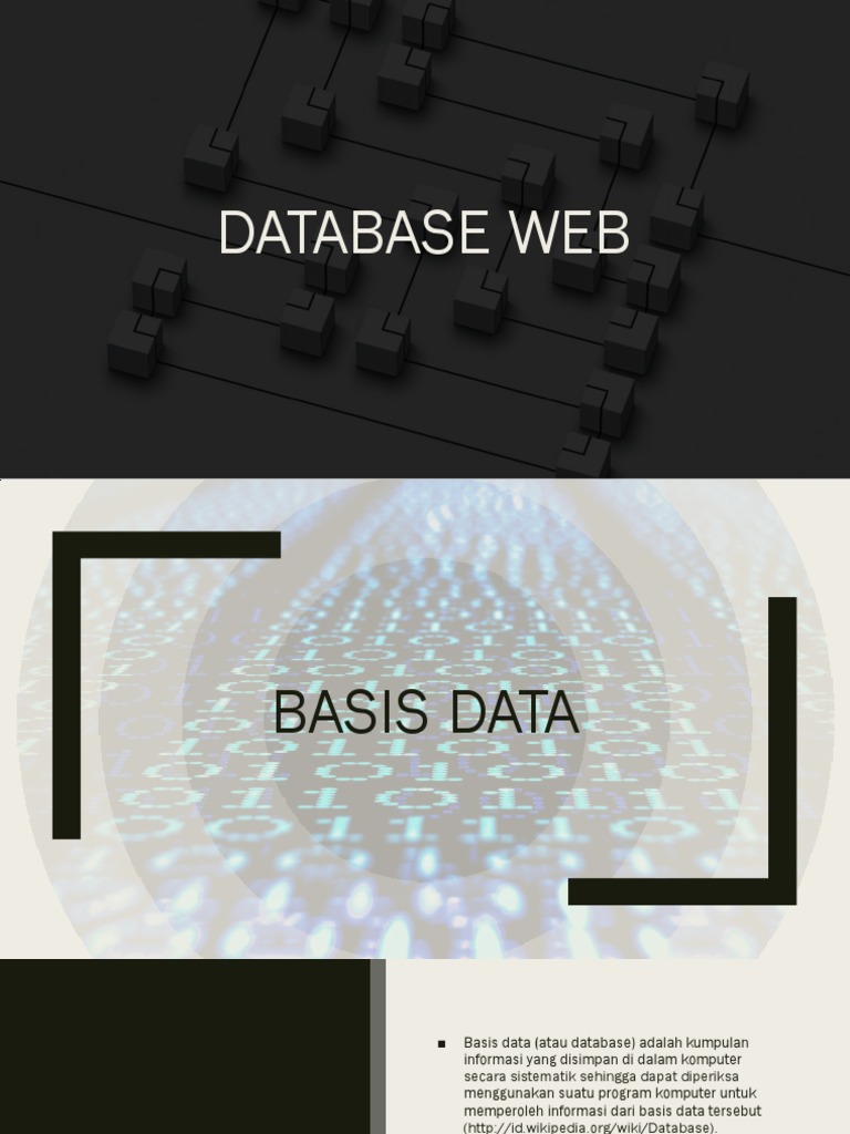 Basis Data Web | PDF