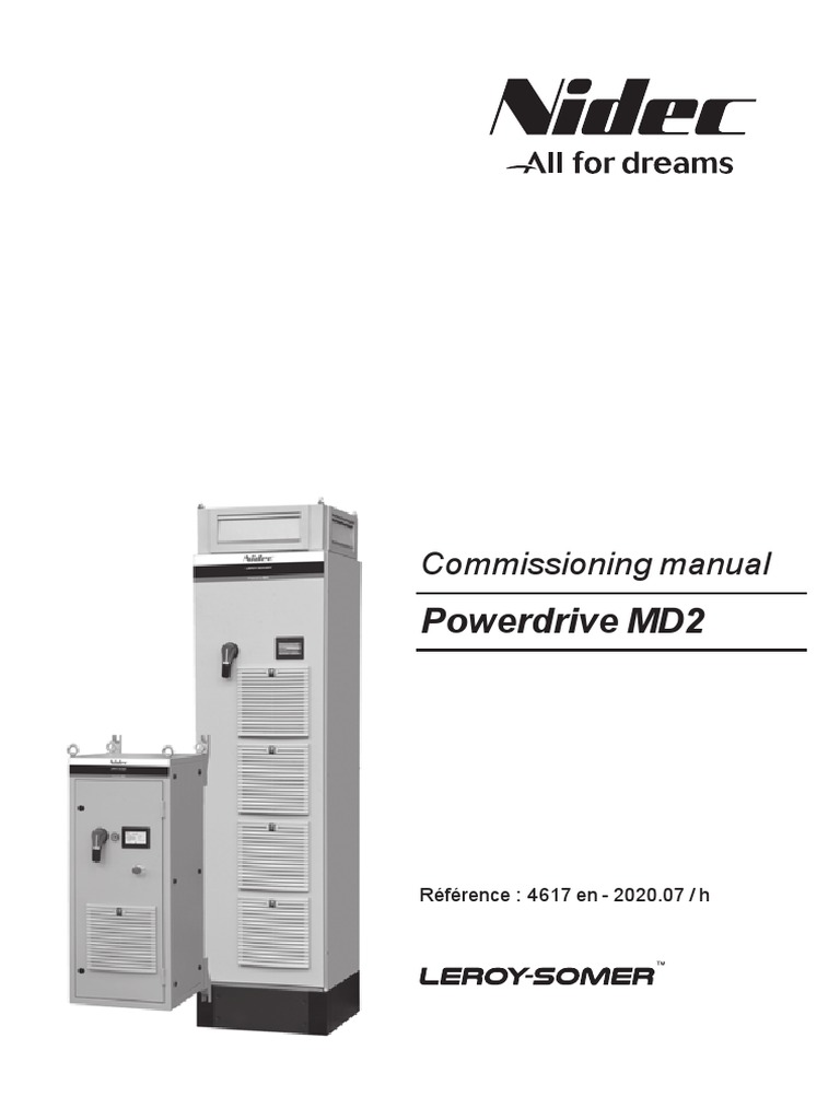 Powerdrive MD2: Commissioning Manual | PDF | Electric Motor | Parameter (Computer Programming)