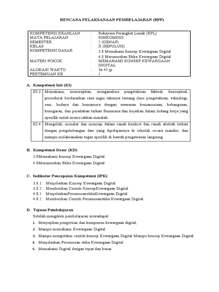 3.8 Memahami Konsep Kewargaan Digital | PDF