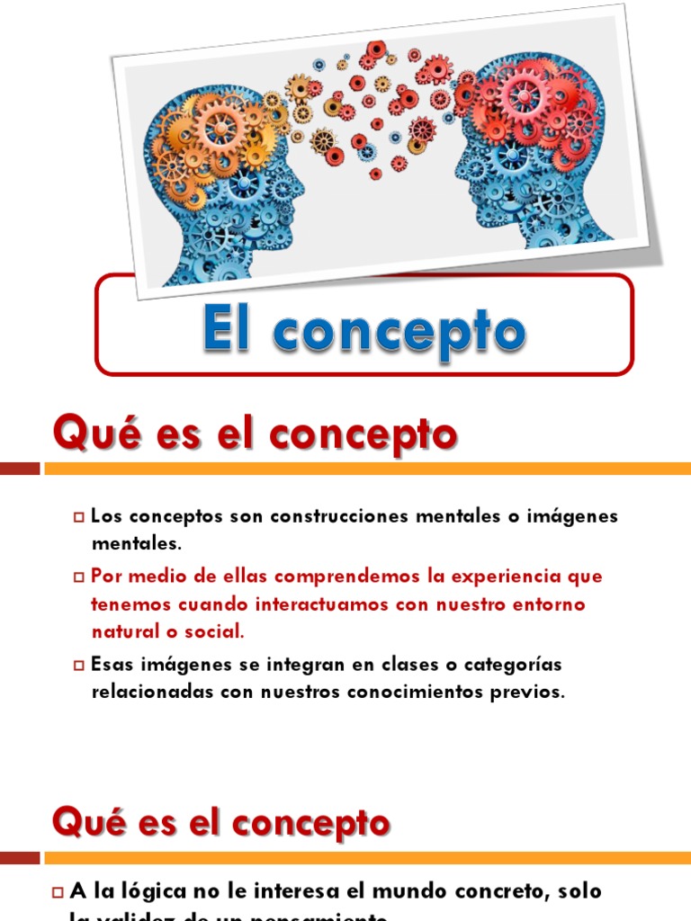 Concepto | PDF | Concepto | Comprensión