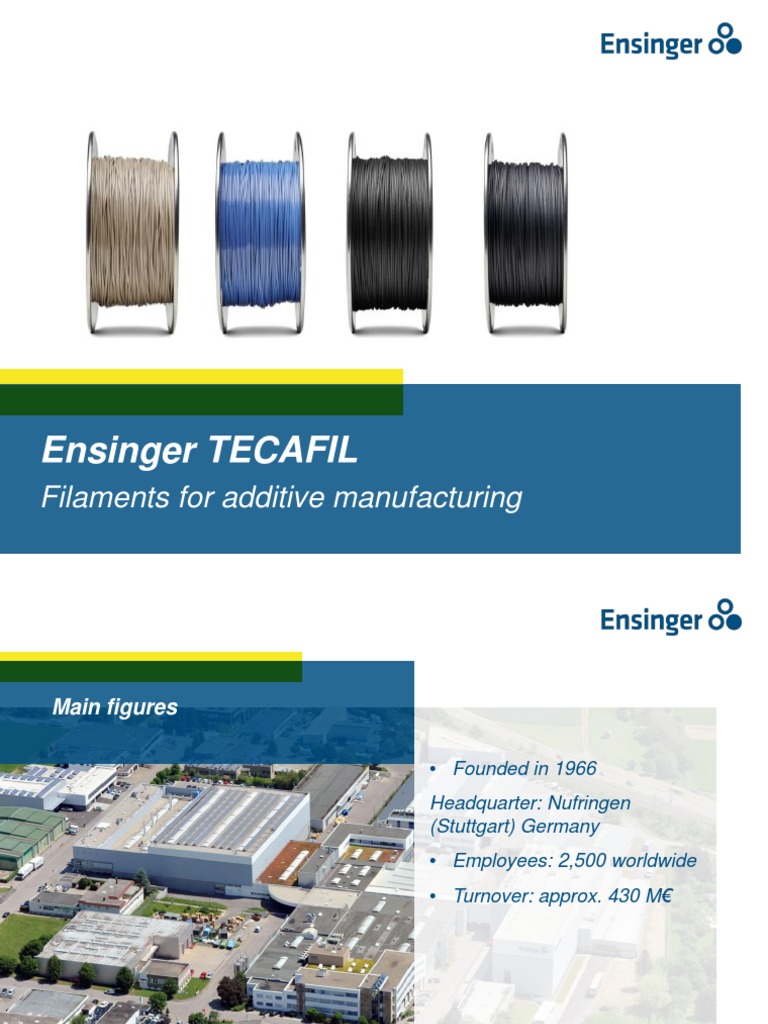 Ensinger Product Overview | PDF | 3 D Printing | Plastic