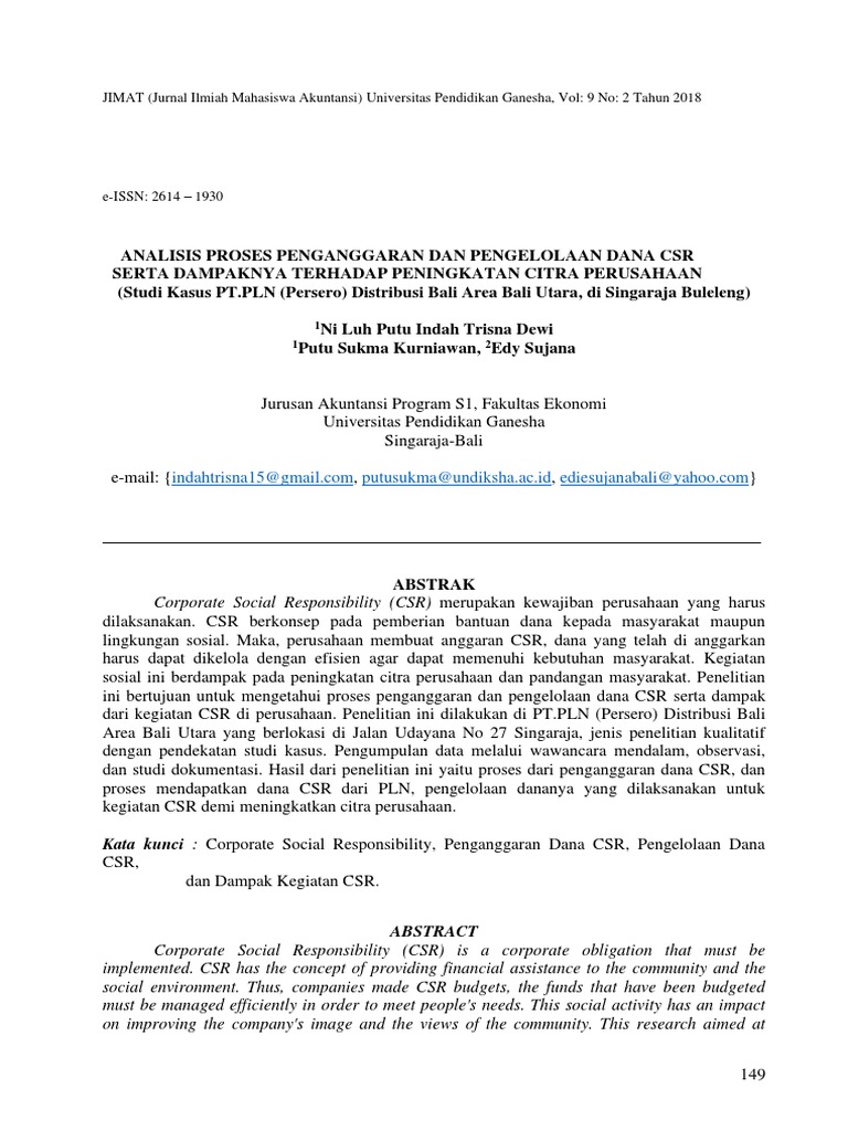 Citra PLN | PDF | Bisnis | Pengelolaan Keuangan & Uang