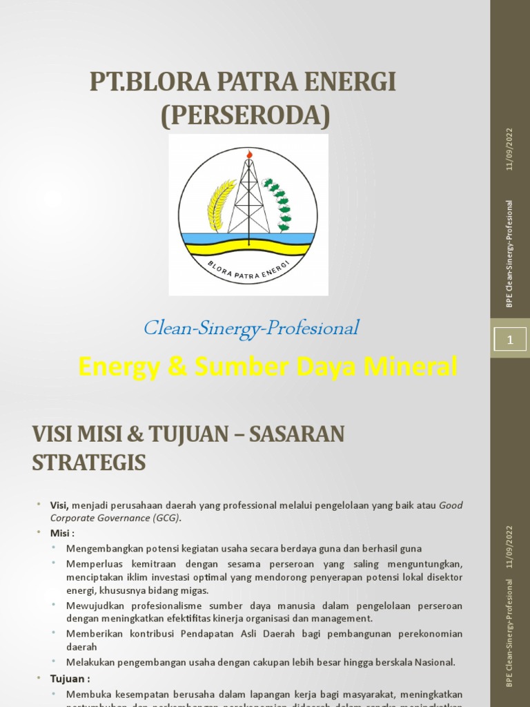 BPE - Company Profile - 092022 | PDF | Bisnis