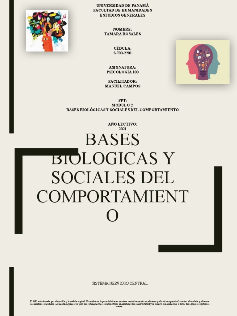 Bases Biologicas y Sociales Del Comportamiento | PDF | Comportamiento ...