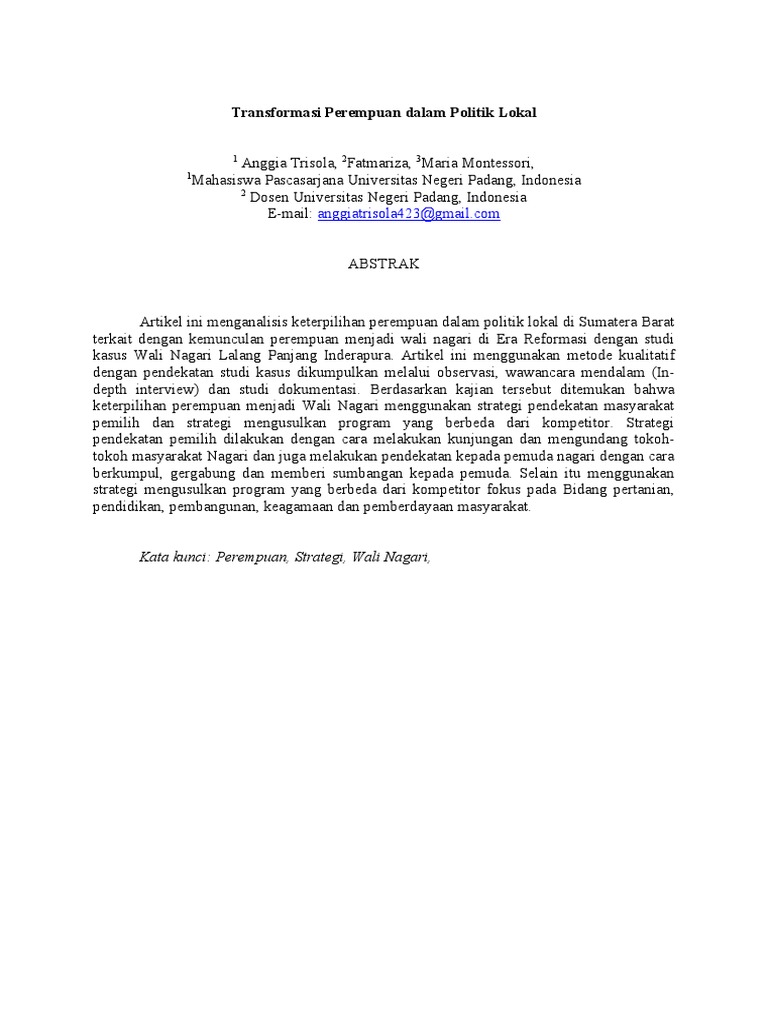 Contoh Jurnal Unilak | PDF