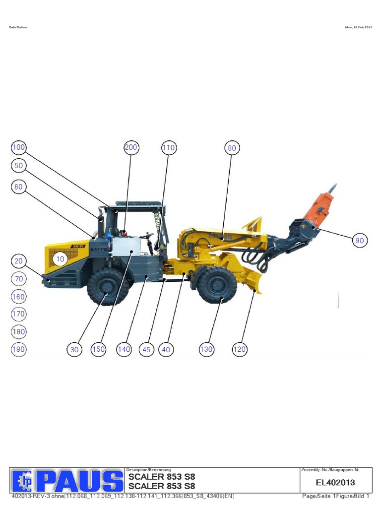 Manual de Partes Scaler Paus | PDF