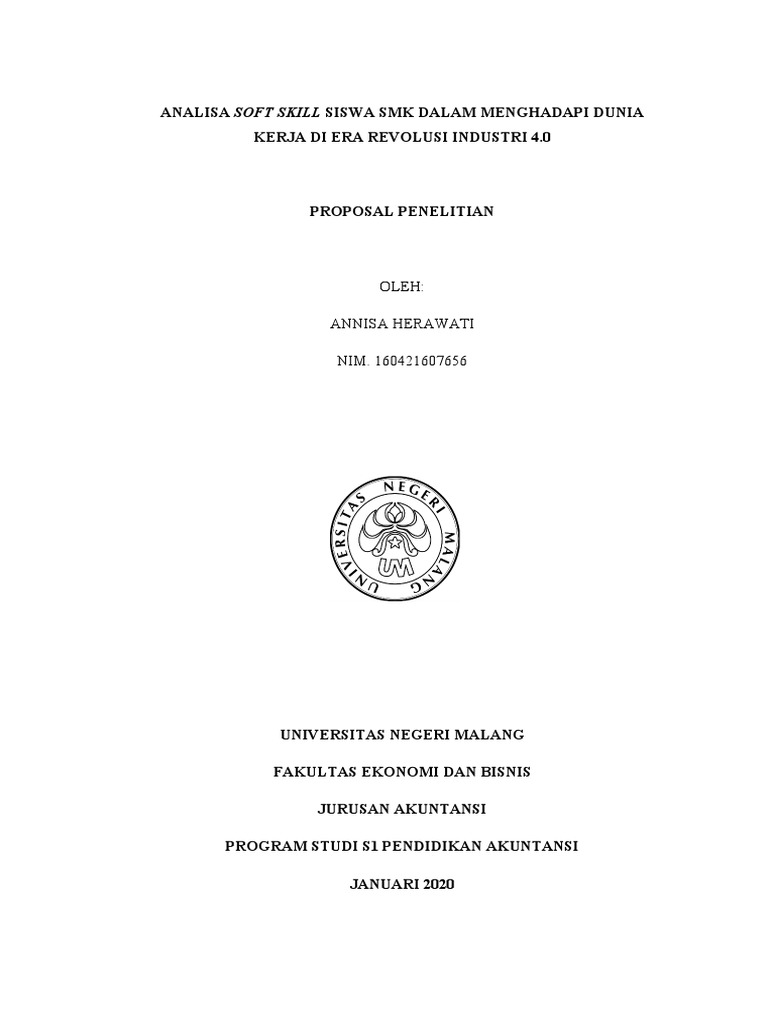 Proposal Penelitian | PDF