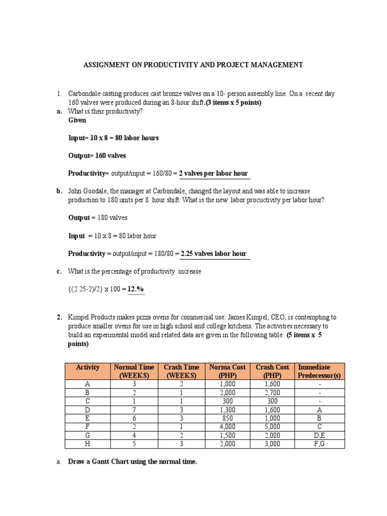 01 Assignment 1 | PDF