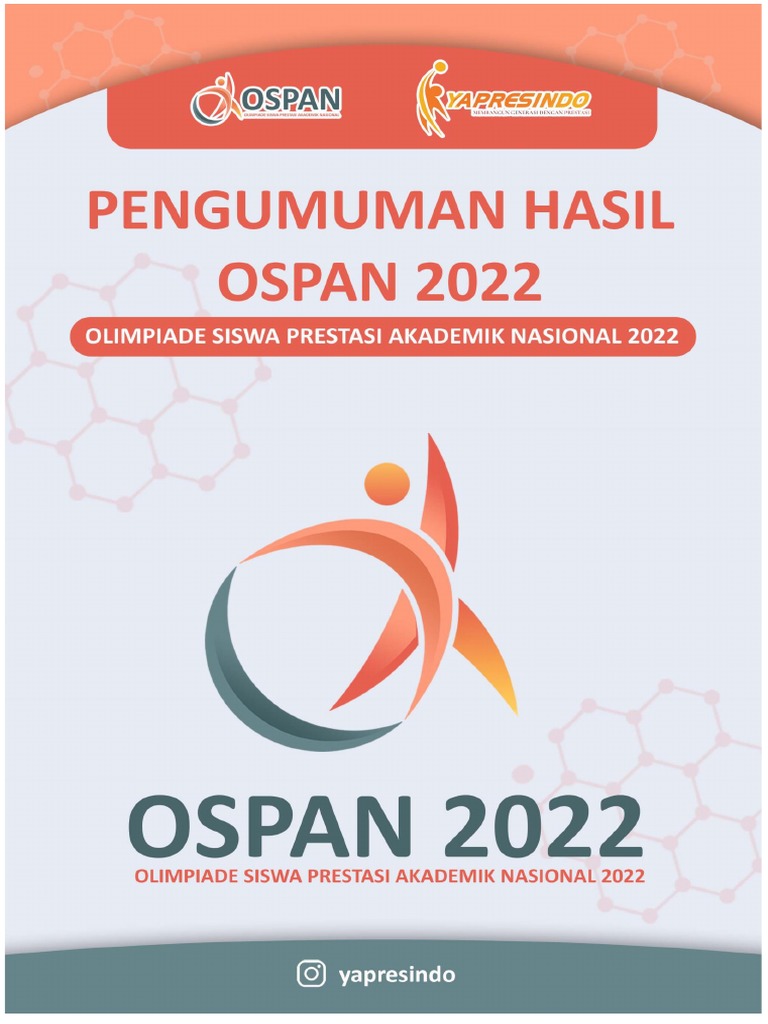 Hasil Ospan 2022 Jenjang Sma, Ma, SMK | PDF