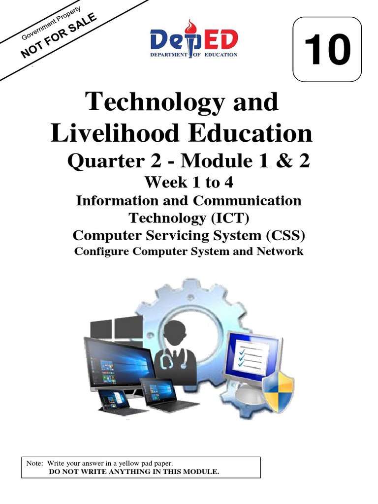Tle10 Ict Chs q2 Week 1-4 Module | PDF | Ip Address | Computer Network
