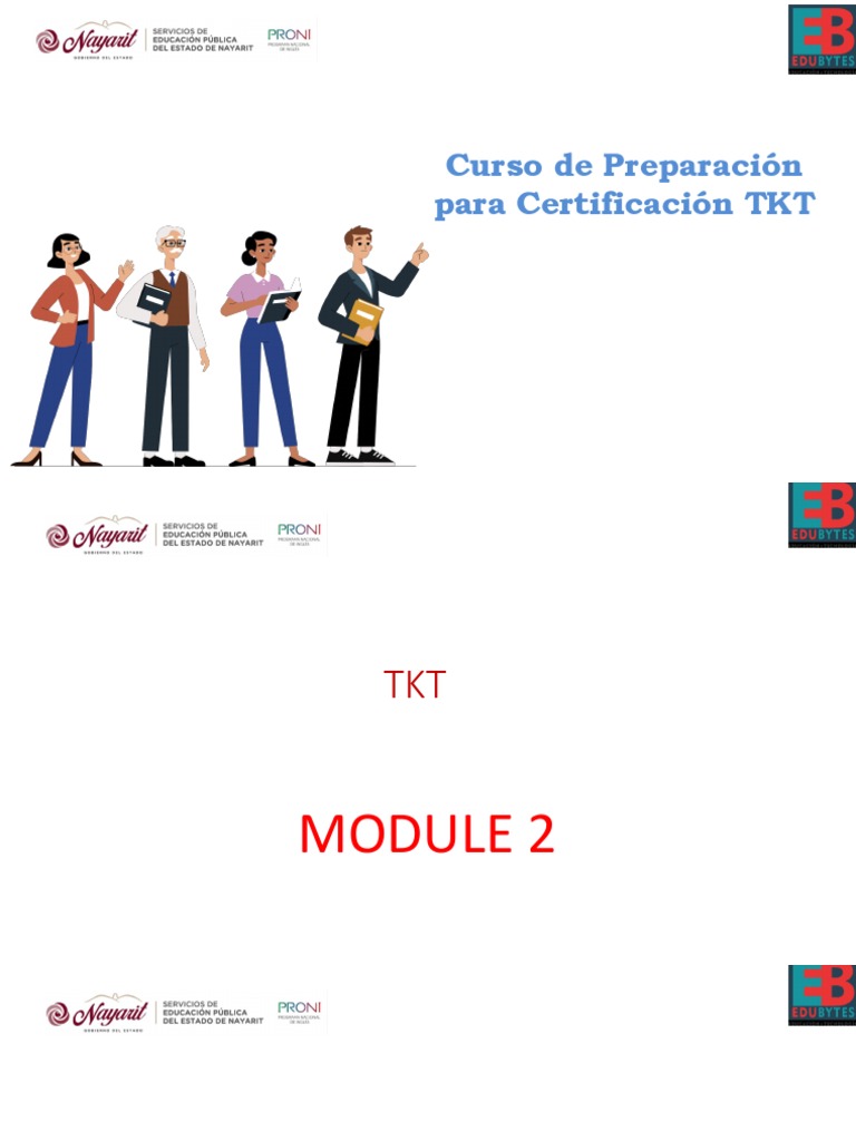 Curso de Preparación para Certificación TKT | PDF | Lesson Plan | Learning