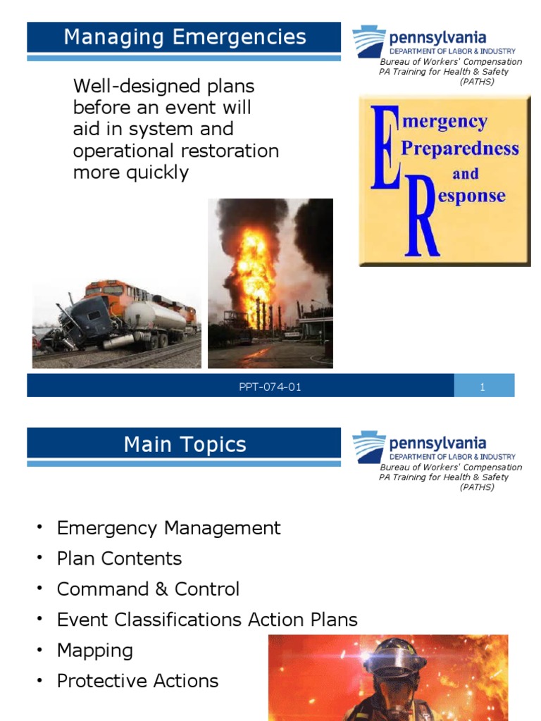 Managing Emergencies | PDF | Emergency Management | Emergency