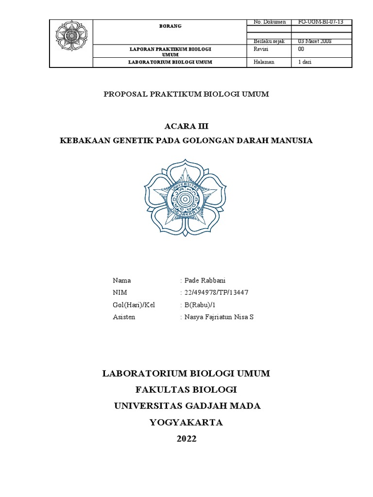 BBT Rabu - 1 - Pade Rabbani - Proposal Acara 3.2 | PDF