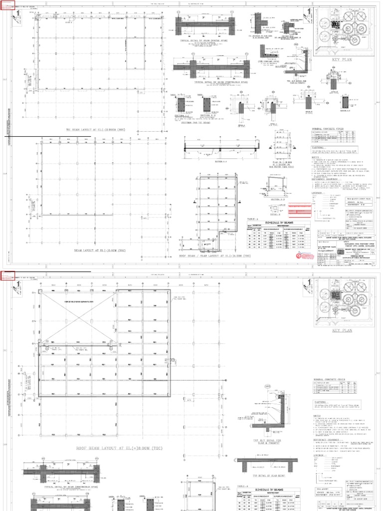 (RFC) Ga & RC Detail of Tie Beam, Roof Beam, Slab - Maitree-00-Uem-Lc ...