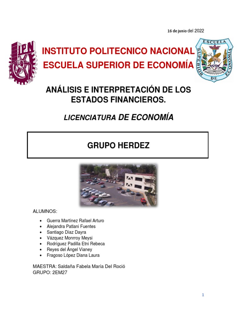 Proyecto Final. Grupo Herdez | PDF | Business | Economias