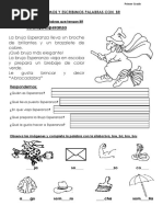 Oraciones con sílabas trabadas "fr" y "fl" | PDF