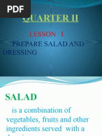 Lesson 4 Structure of Salad | PDF
