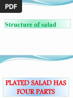 Lesson 5 Store Salads and Dressings | PDF | Salad | Leaf Vegetable