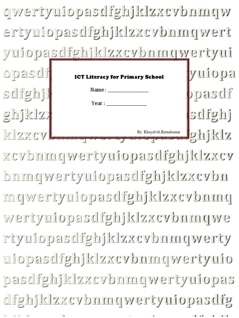 ICT - Year 2 & 3 | PDF | Menu (Computing) | Floppy Disk