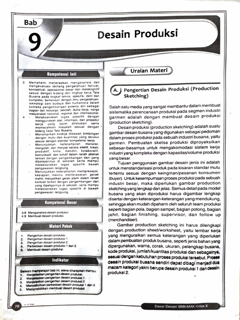 Desain Produksi 2: Ukuran dan Detail | PDF