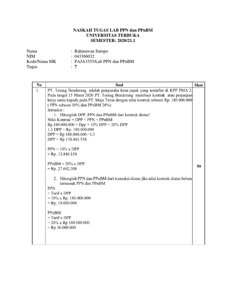 Tugas 7 Lab PPN PPNBM Rahmawan Sutopo | PDF