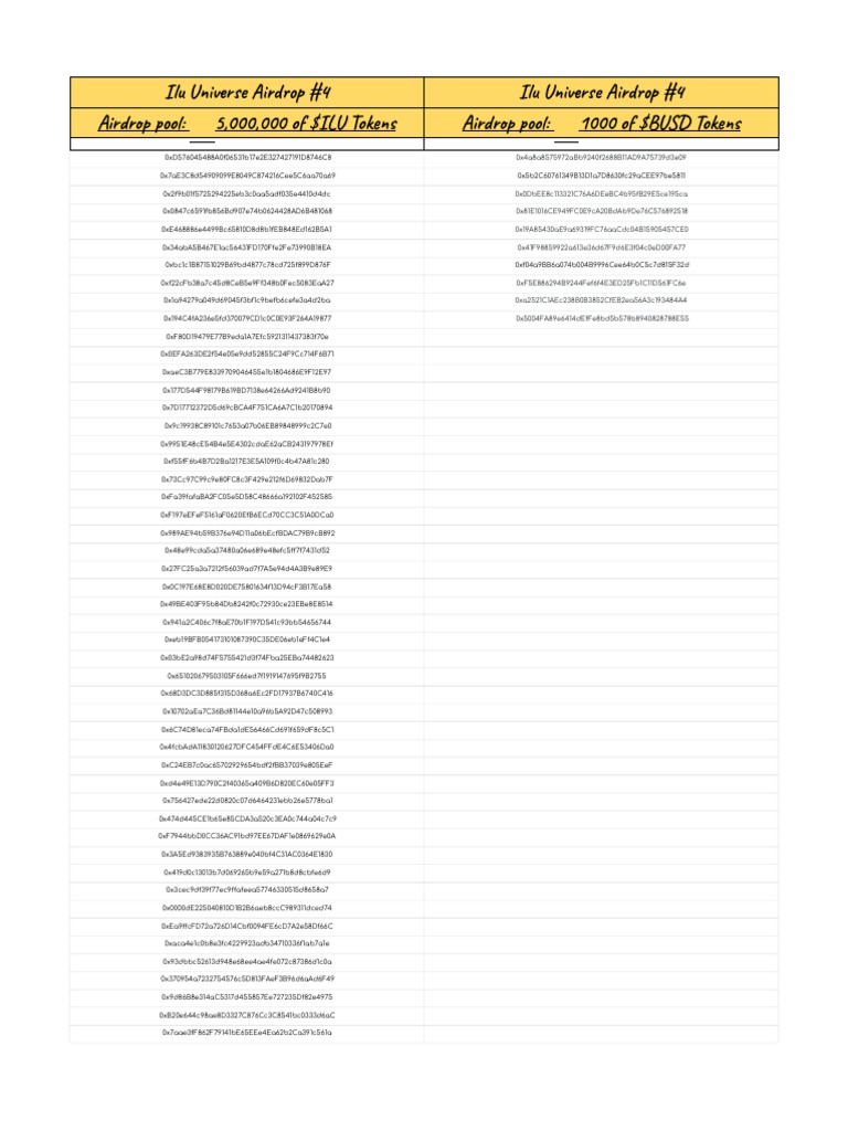 Ilu Universe Airdrop #4 | PDF