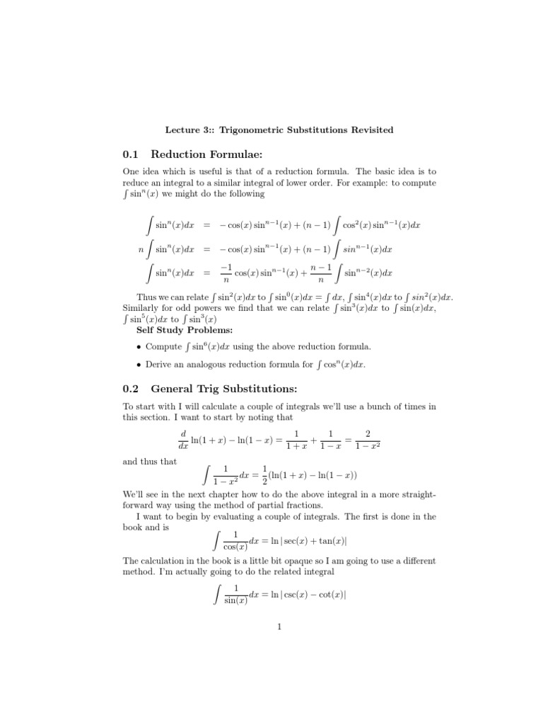 Trigonometry Reduction Formula Trigonometric Functions Trigonometry
