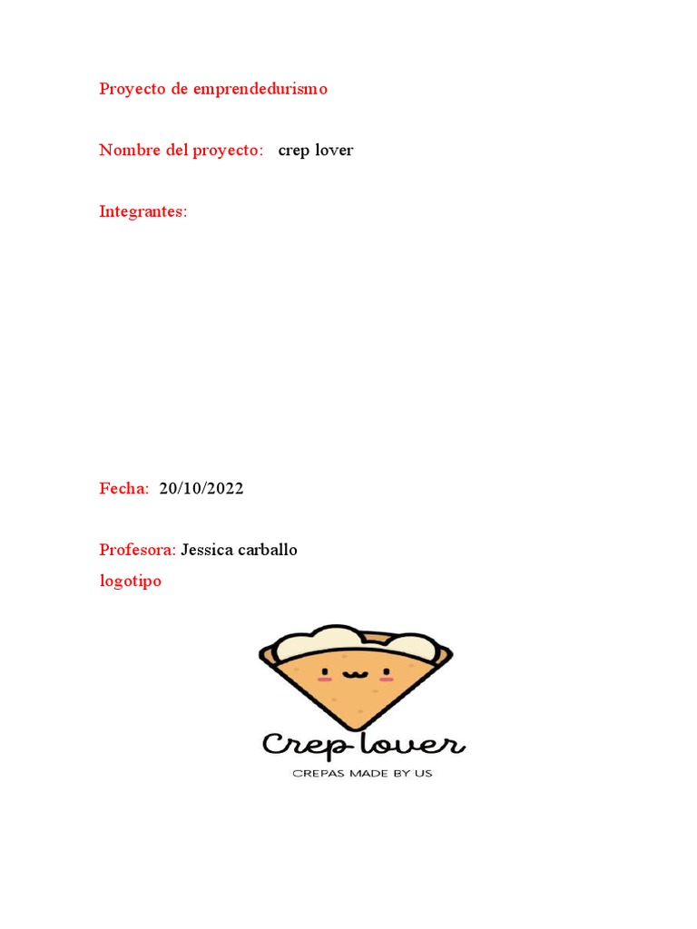 Proyecto de Aep | Descargar gratis PDF | Marca | Alimentos