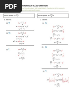 gr12 Physics Formula Sheet On 2 Pages | PDF | Classical Mechanics | Physics