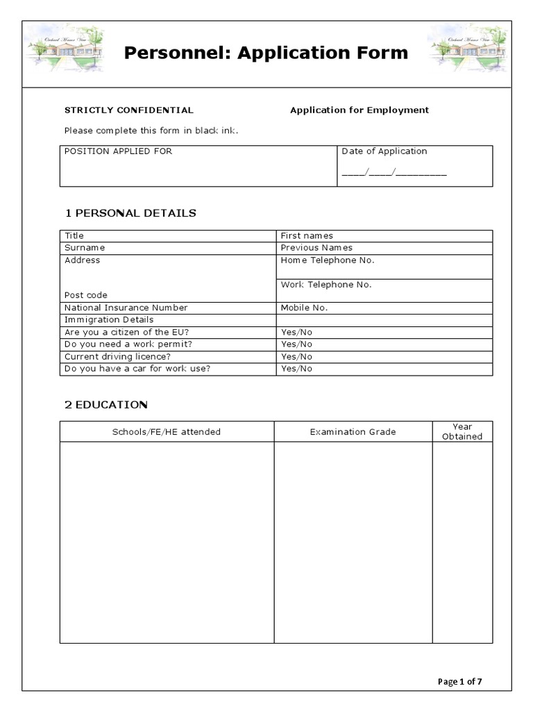 OMV Application Form | PDF | Race And Ethnicity In The United States Census