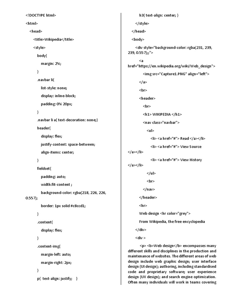 Web Development Practical 3 | PDF
