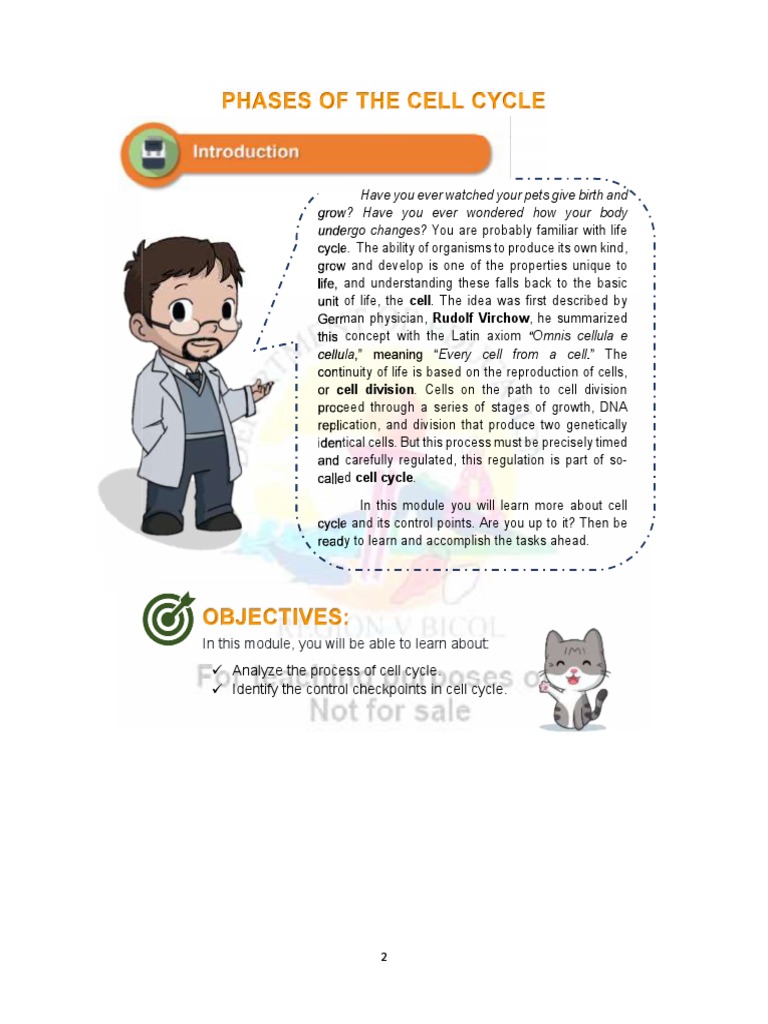 Bio 1 Pdf Cell Cycle Mitosis