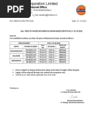 IOCL Bulk and Packed Bitumen Prices 2024 | PDF