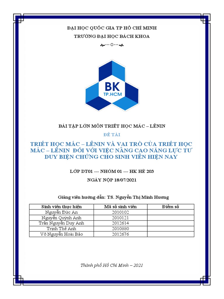 BTL DT01 Nhóm01 | PDF