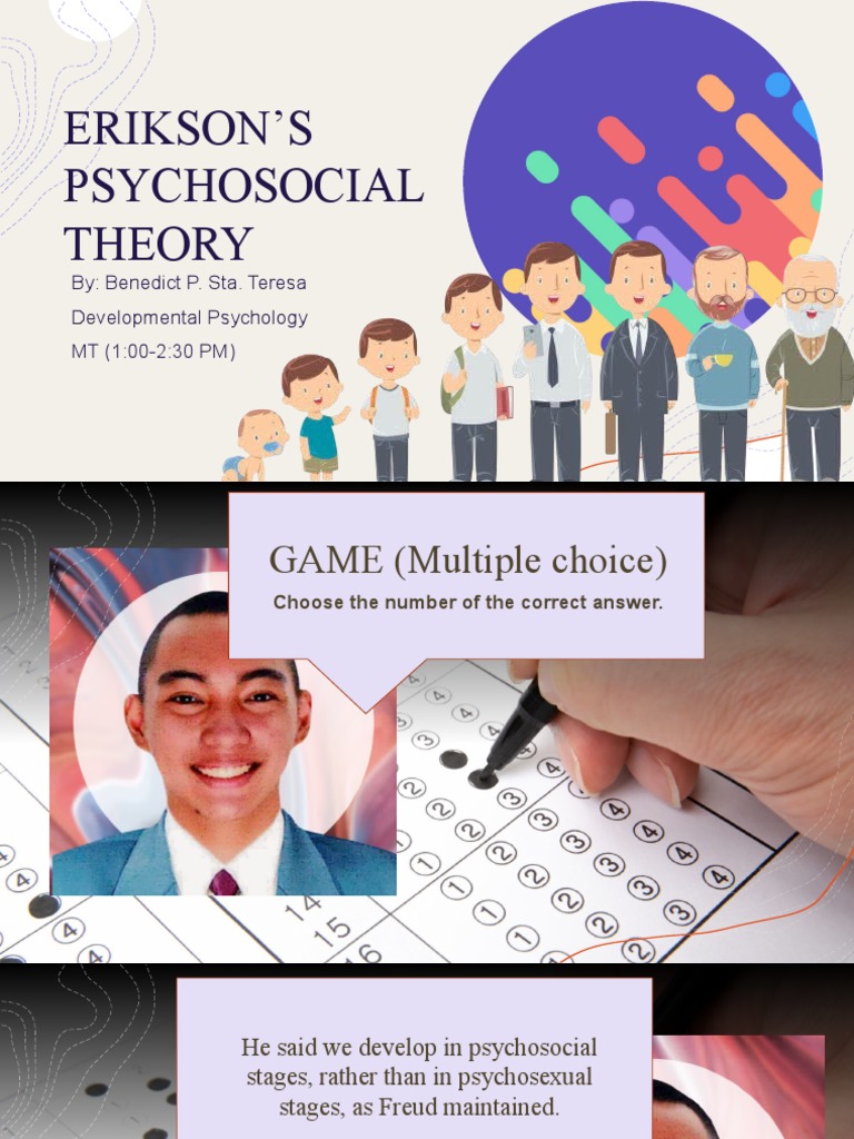 Erikson's Psychosocial Theory | PDF | Developmental Psychology | Youth