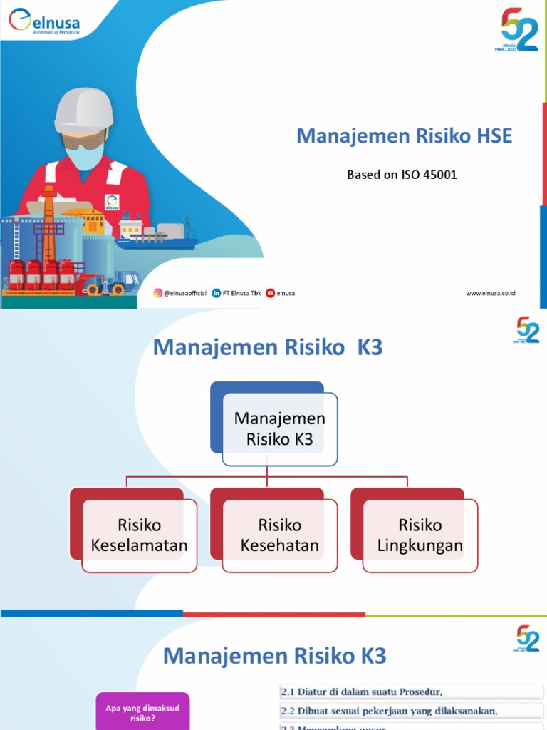 Manajemen Risiko K3 | PDF