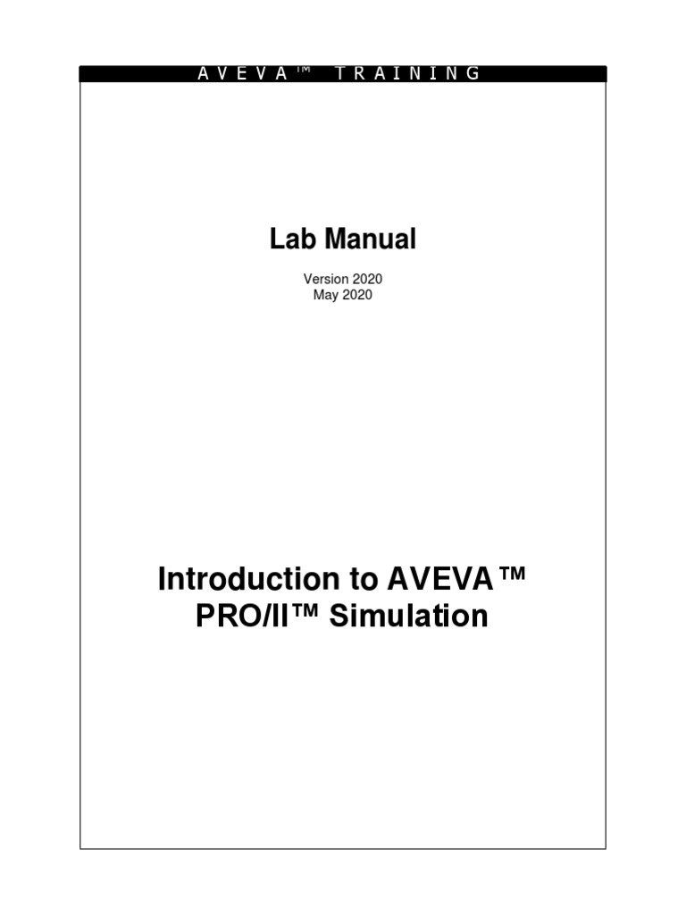 IntroductiontoAVEVAPROIISimulation LabManual | PDF | Heat Exchanger | Heat