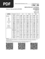 Abbott Alinity H Series HQ Hs HQ Spec Sheet | PDF | Chemistry