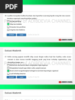 Soal Dan Kunci Jawaban Evaluasi Akademik Mooc PPPK 2024 Paket 1 Dan 2 | PDF | Bisnis