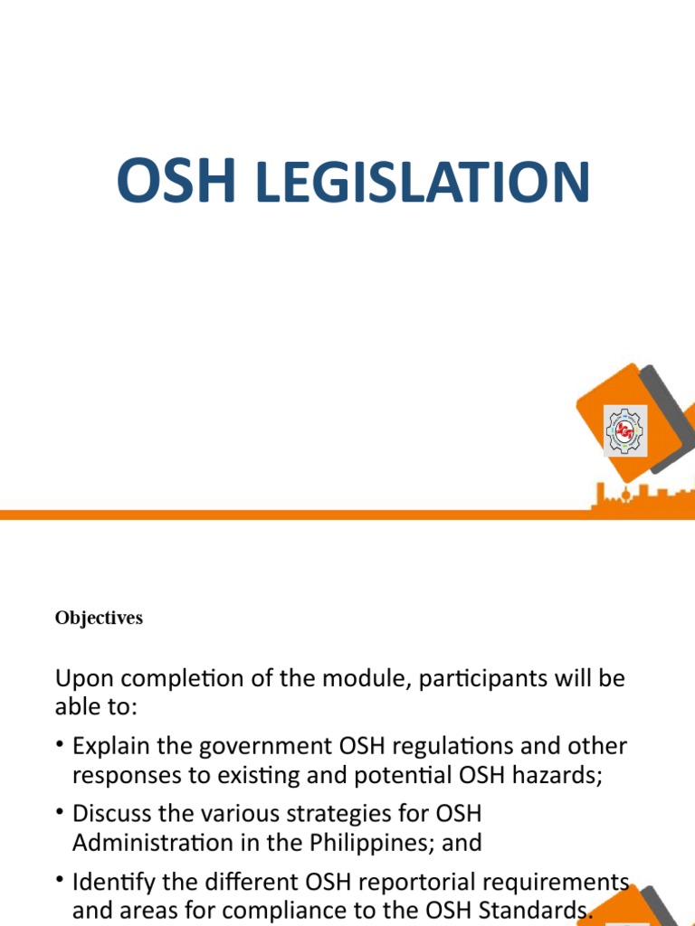 OSH Legislation Final | Download Free PDF | Occupational Safety And ...