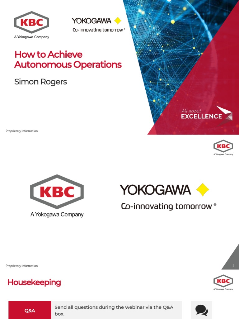 How To Achieve Autonomous Operations: Simon Rogers | PDF | Automation ... How To Achieve Autonomous Operations: Simon Rogers | PDF | Automation ...